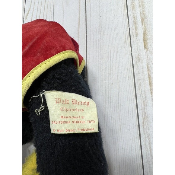 Disney | Toys | Vintage Mickey Mouse Walt Disney 670s Plush Animal ...